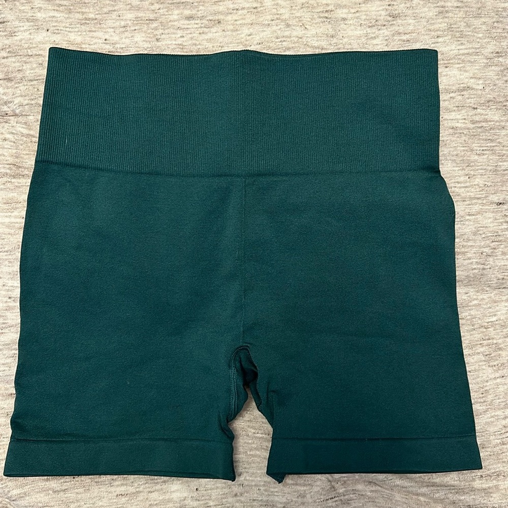 Zyia Hunter Green Hustle Shorts - Gem